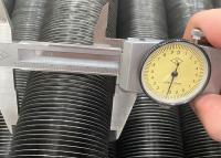 China Carbon Steel Fin Tube 16mm Fin Height 25mm OD for Radiator Heat Exchanger Parts for sale