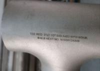 China 304L 316L Stainless Steel Tube Fitting Tee ASTM A312 ASME B16.9 1/2 to 12 Inch for sale