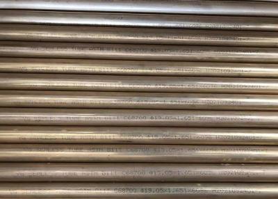 China ASTM B111 C68700 Seamless Copper Tube for Air Conditioning Refrigeration 1/2 Inch for sale