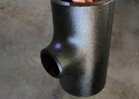 China ASME B16.9 Carbon Steel Seamless Reducing Tee SCH40 DN50 ASTM A234 WPB Butt Weld for sale