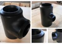China ASME B16.9 Carbon Steel Seamless Reducing Tee SCH40 DN50 ASTM A234 WPB Butt Weld for sale