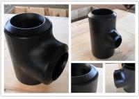 China Black Smls Sch40 Sch80 Steel Pipe Elbow Tee Fitting for sale
