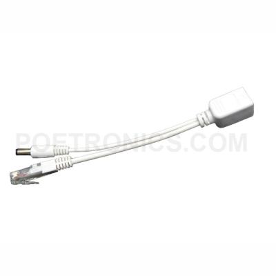 China Unshielded Passive POE Splitter with Male DC connector_POE-SL812M for sale