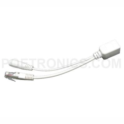 China Unshielded Passive POE Splitter with Female DC connector_POE-SL812F for sale