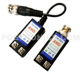 China PVB-NM07 (400-600m) Pure Copper BNC Male to Screw Terminal Passive Video Transceiver Balun for sale