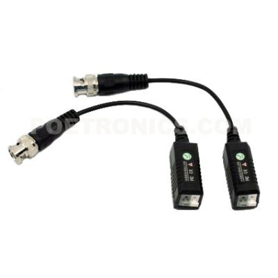 China PVB-BC08 (230-300M) BNC Male to Unshield Twisted-Pair Terminal Block Passive Video Balun for sale