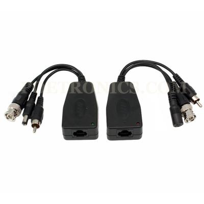 China PVB-VPA12 One Channel CCTV Passive Twisted-Pair Video Transceiver (Video+Audio+Power) for sale
