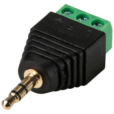 China TRS-M35 Stereo TRS Male Plug in to Screw Terminals Connector for AV Cable for sale
