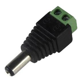 China DC5521M 12V DC Power Male Plun-In Connector to Screw Terminal Block Adapter for sale
