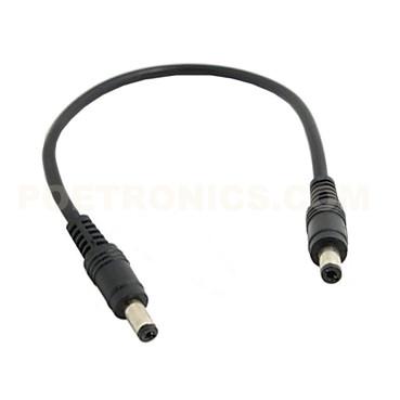 China DCC-MM CCTV 12V Male to Male DC Plug Power Patch Cord Lead 5.5x2.1mm for sale