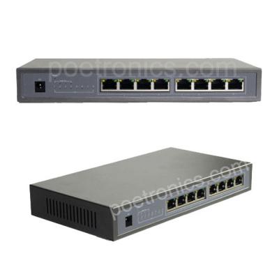 China POE-S1080F 8 Port IEEE802.3af Gigabit 15.4W POE Switch (96W External Powe) for sale