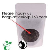 China CBD, Gummies, Weedness, Airtight Heat Resealable Smell Proof Mylar Stand Up Bags With Clear Window for sale