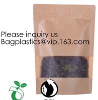 China CBD, Gummies, Weedness, Airtight Heat Resealable Smell Proof Mylar Stand Up Bags With Clear Window for sale