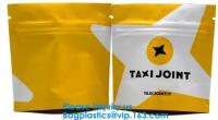 China Custom Logo Printed Mylar Bag, Various Color Clear Window Bag, Zip lockk Packaging Mylar Pouch for sale