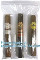 China Cigar Bags With Slider Lock, Fine Cigars, Cigar Pages, Tobacco, Tobacco Storage Bags With Slider Zipper for sale