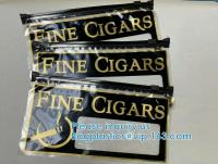 China Fine Cigars, slider grip bags, zip top pouch, Tear-proof, no leak, puncture resistance, eco-friendly for sale