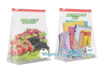 China Zip Lock Slider Bags, Re-closable pouches, Recyclable, Tear-proof, Underwear, appreal, garment pack for sale