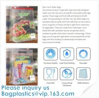 China Zip Lock Slider Bags, Re-closable pouches, Recyclable, Tear-proof, Underwear, appreal, garment pack for sale