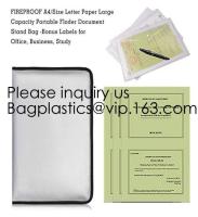 China Fireproof Document Bag, Bug Out Bags, Wallet, Briefcase, File Protection, Waterproof, Safty, Security for sale