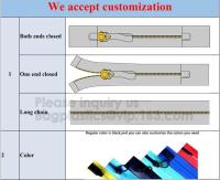 China Water-Resistant Zipper, TPU Gastight Waterproof Zippers, Metal, Nylon, Stopper, Puller, Eyelet for sale
