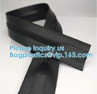 China Water-Resistant Zipper, TPU Gastight Waterproof Zippers, Metal, Nylon, Stopper, Puller, Eyelet for sale