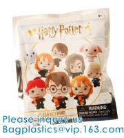 China Aluminium Foil Bags Stand Up Pouch With Window For Children'S Toys, Coffee, Snacks, Sweets Containers for sale