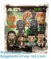 China Aluminium Foil Bags Stand Up Pouch With Window For Children'S Toys, Coffee, Snacks, Sweets Containers for sale