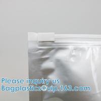 China Slider Zipper Pouch Bags, Slide Zip, Dual Grip Seal, Double Tracks, Dog Food Package, Grip Zip Seal for sale