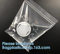 China Double Zipper Seal, Dual Tracks, Bags For Clothes Store Travel Necessities, Organizer, Grip Zip Bags for sale