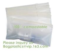 China Eco-Friendly Zipper Reusable Bags, Compostable, Biodegradable, Slider Reusable Bags, PLA +PBAT for sale