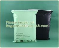 China Biodegradable Apparel, Clothes Packaging, Biodegradable Compostable Zip Clothing Bags With Logo for sale