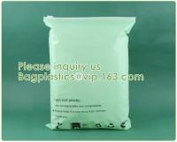 China Biodegradable Apparel, Clothes Packaging, Biodegradable Compostable Zip Clothing Bags With Logo for sale