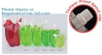 China Portable Travel Fluid Bags, Transparent Clamshell, Makeup Packaging Bag, Squeeze Pouch, Toiletry Containers for sale
