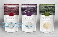 China Rice Bags, Rice Pouch, Slider Pouch With Handle, Food Products, Nutritious Food, Tea And Coffee Pouches for sale
