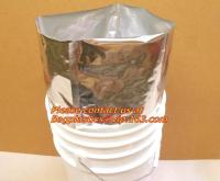 China Aluminium Jumbo Round Bottom Foil Bags, Flexible Packaging, Resealable Bags, Pharmaceutical Packaging for sale