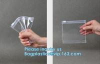 China Biodegradable Custom Frosted Slider Zipper Pouch, Bikini Swimwear, Clothes, Eco Packaging, Zip Lock Bag for sale
