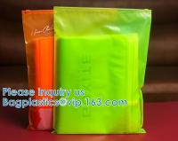 China Zipper Top Apparel Bags, Clothing, Shoes, Underwear, Garment. Bikini Swimwear Packing Bag. EVA Slide Bags for sale