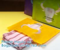 China Zipper Top Apparel Bags, Clothing, Shoes, Underwear, Garment. Bikini Swimwear Packing Bag. EVA Slide Bags for sale