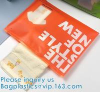China Zipper Top Apparel Bags, Clothing, Shoes, Underwear, Garment. Bikini Swimwear Packing Bag. EVA Slide Bags for sale