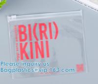 China Hanger Pouch, Bikini, Swimwear, Swimsuit, Underwear, Packaging, vinyl zipper bags, Eco Friendly TPU Bag for sale
