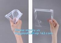 China Portable Daily Personalized Design Transparent Pvc Zipper Pouch Bags Leather Clutch Cosmetic Bag for sale