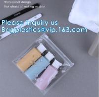 China Portable Daily Personalized Design Transparent Pvc Zipper Pouch Bags Leather Clutch Cosmetic Bag for sale