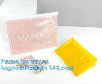 China Cosmetic Makeup Bubble Slider Zipper Bags, Zip Padded Pouch For Beauty, Skin Care, Jewelry Bag Package for sale