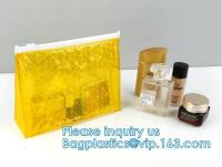 China Cosmetic Makeup Bubble Slider Zipper Bags, Zip Padded Pouch For Beauty, Skin Care, Jewelry Bag Package for sale