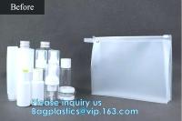 China Skin Care Products Cosmetics Bathroom Daily Necessities Transparent Bottled Storage Bags Cosmetic Bags for sale