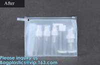 China Skin Care Products Cosmetics Bathroom Daily Necessities Transparent Bottled Storage Bags Cosmetic Bags for sale