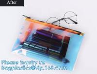 China DAZZLING HOLOGRAPHIC, TPU PVC Laser Cosmetic Bag, Makeup Organizer Bags, Jelly Purse, Hanging Toiletry for sale