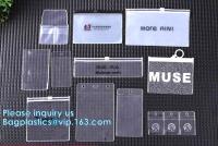 China Custom Logo Printing PVC Frosted Swimwear Clothing Zip lockk Plastic Packaging Bag Slider Zipper Pouch for sale
