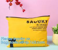 China LOGO design, Side Gusset Bag, Horizontal Pouch, Resealable Slider Zipper Bag, design and production for sale