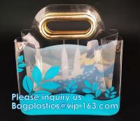 China Fashionable Design Luxury PVC Handbag Purse, Organizer Dust Cover, Bag Protector, Magnetic Snap Closure for sale